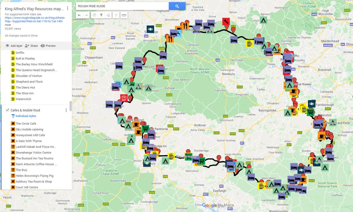 Rough Ride Guide - UK MTB routes - MTB - Gravel - Off-road - MTB rides ...