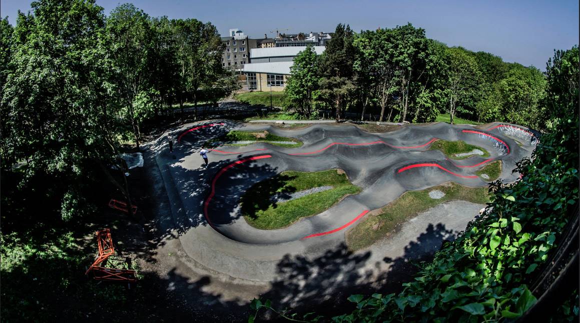 An exciting new bike skills park in central Edinburgh - suitable for ...