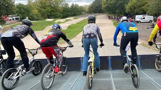Addlestone Moor BMX track